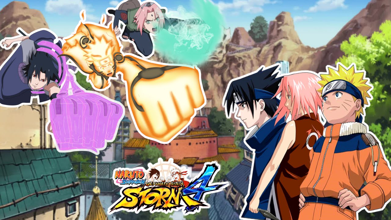 Naruto Shippuden Ultimate Ninja Storm 4 - EQUIPO 7 CHICOS VS EQUIPO 7 ACTUAL ! NARUTO SASUKE ...
