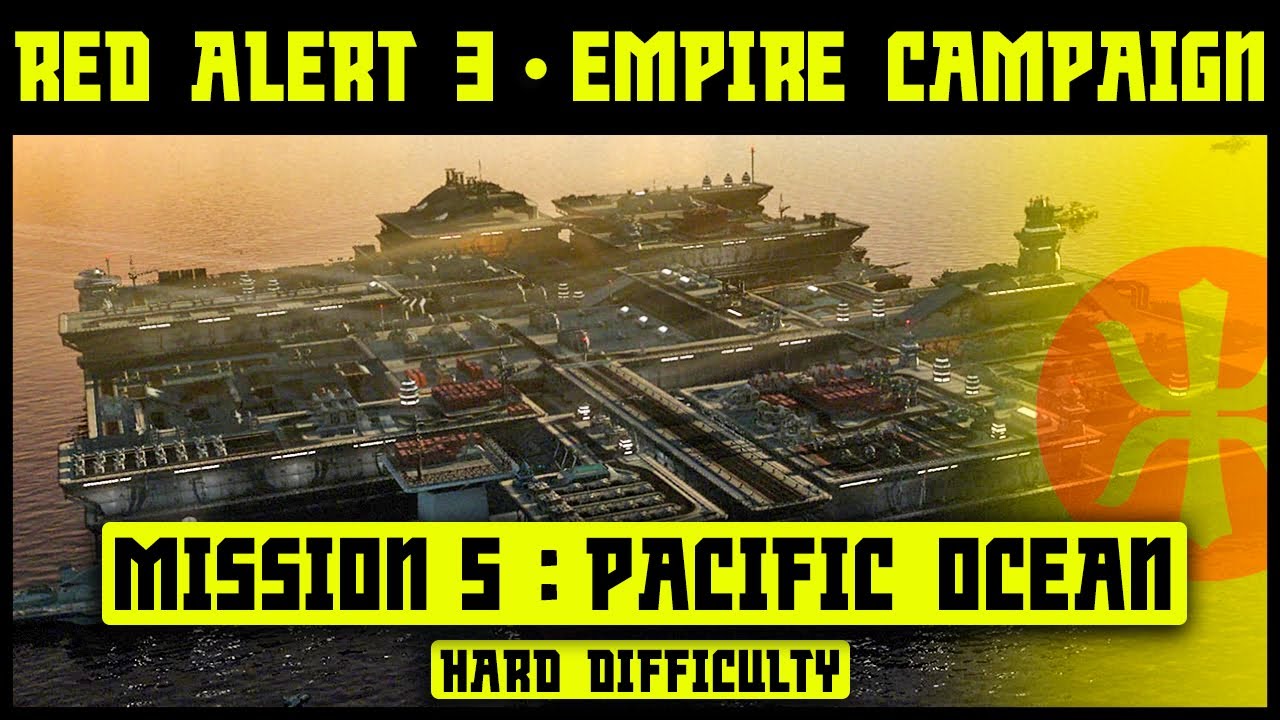 Red Alert 3 4K - Empire Mission 5 - Pacific Ocean - Assault on the ...