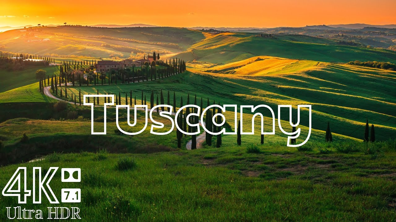 Immerse Yourself in the Beauty of Tuscany: 4K Video with Stunning ...