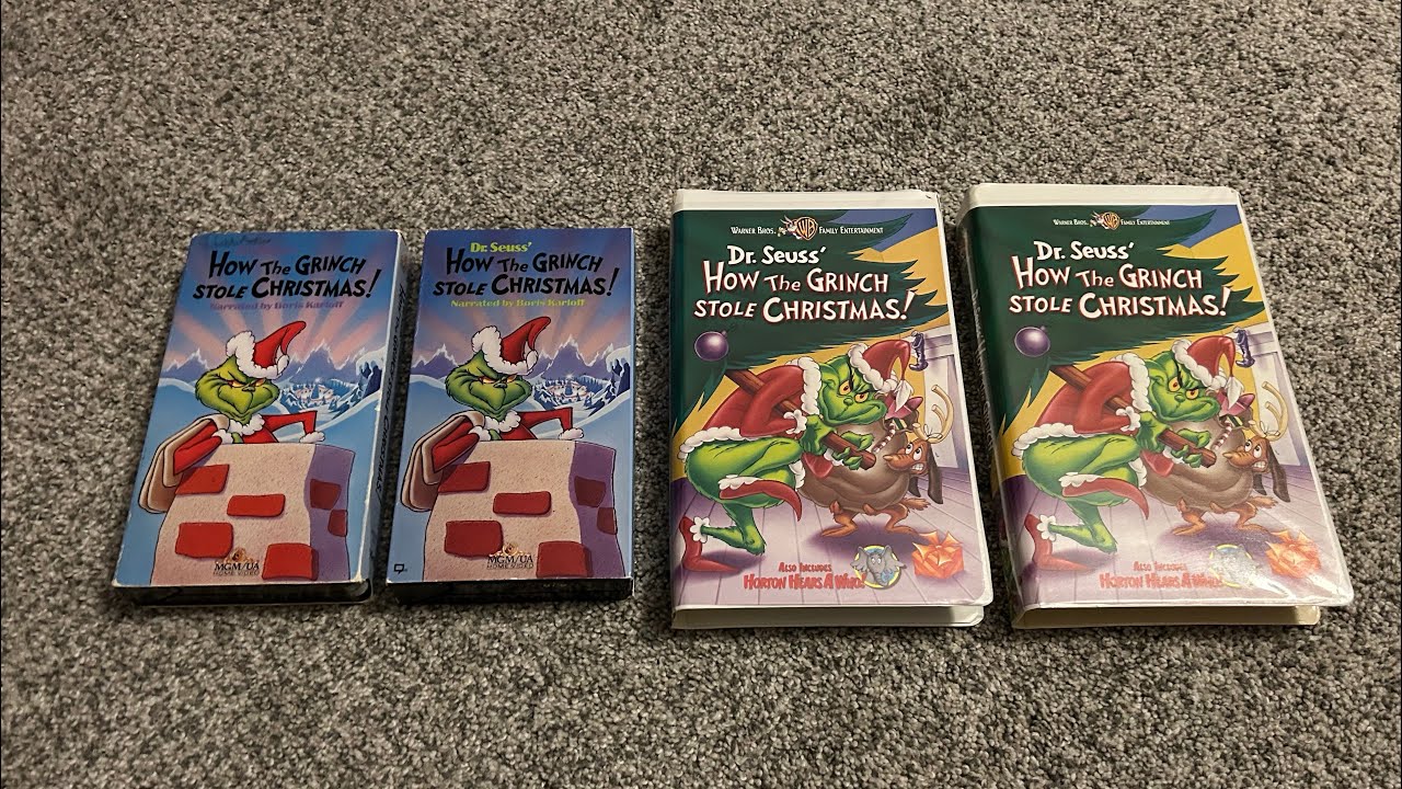 How The Grinch Stole Christmas (1966) VHS Overview (2024 Edition) - YouTube