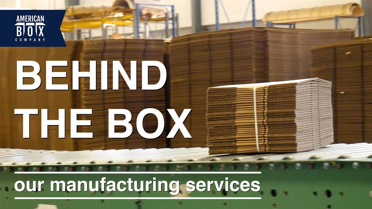 Corrugated Manufacturing Services at American Box Company - YouTube
