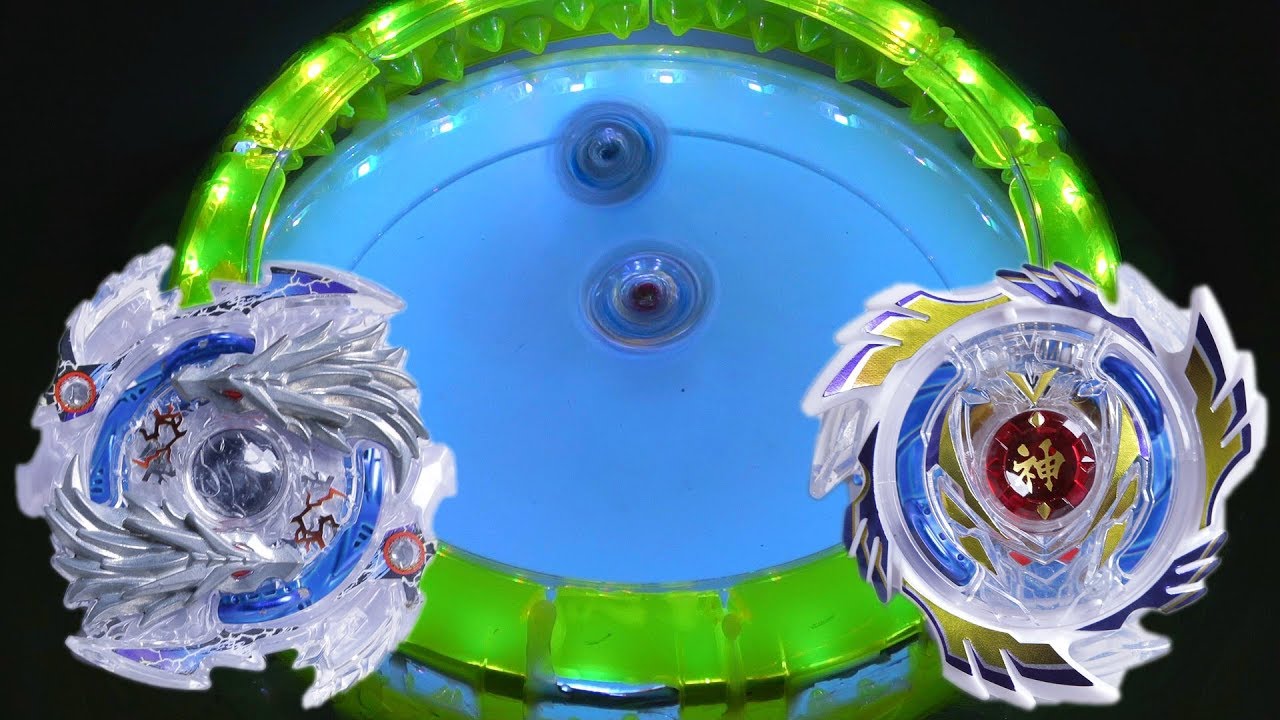 LOST LONGINUS vs HOLY KNIGHT GOD VALKYRIE | Beyblade Burst ベイブレードバースト ...
