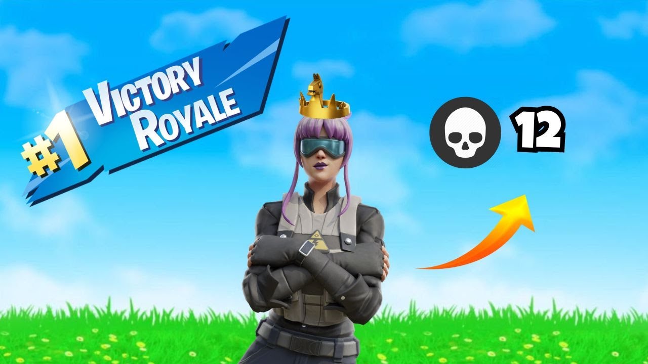 FORTNITE 12 KILL GAME SOLOS - YouTube