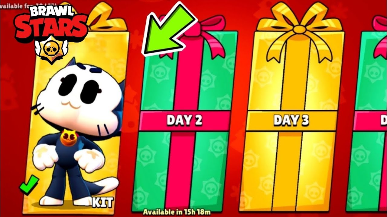 RARE GIFTS BRAWLIDAYS!!! BRAWL STARS 🤩 FREE REWARDS - YouTube