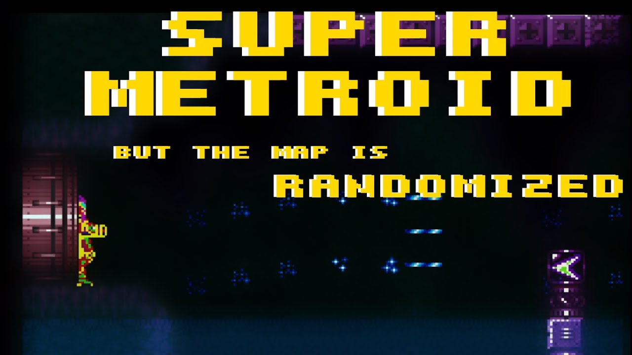 Super Metroid Map randomizer challenge. #1 - YouTube