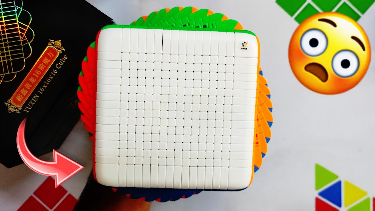 I Unboxed Biggest Rubik's Cube On My Channel (16×16 Cube) 🤯 - YouTube