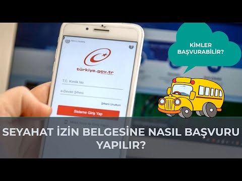 E Devletten Seyahat İzin Belgesine Nasıl Başvurulur? Kimler Seyahat İzinine Başvurabilir?
