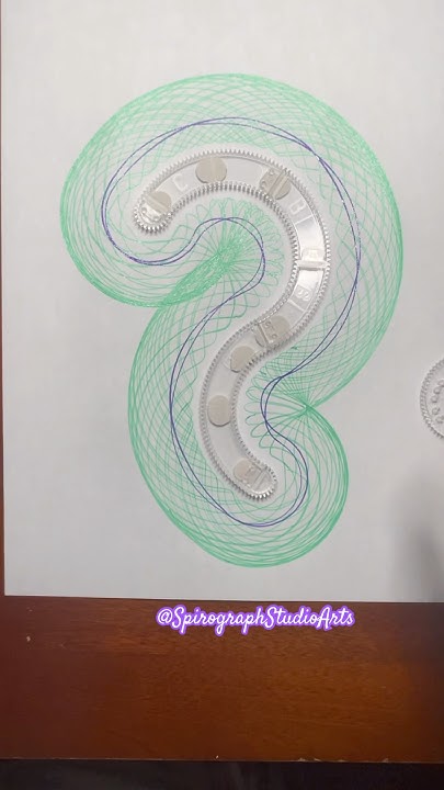 Mesmerizing Spirograph Art with Curved Gears | Relaxing Drawing #shorts #spirograph #art #asmr # ...