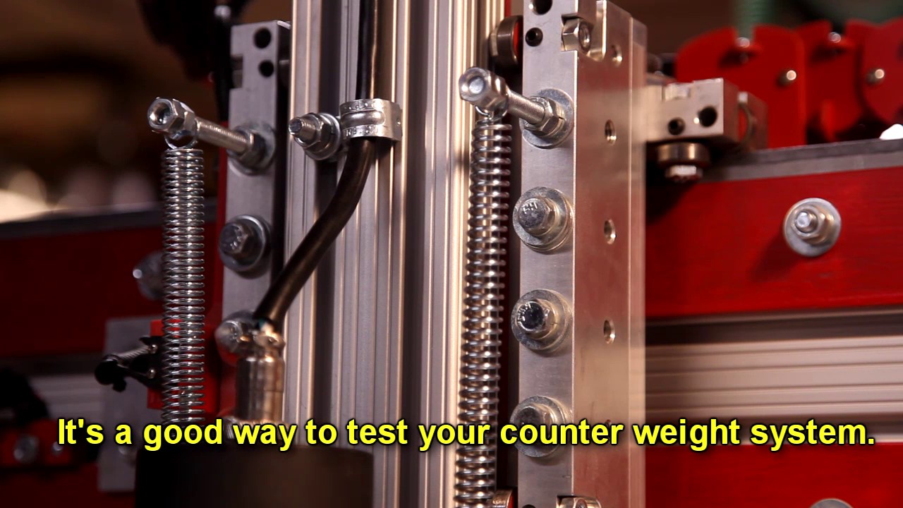 Z Axis Weight Test - YouTube