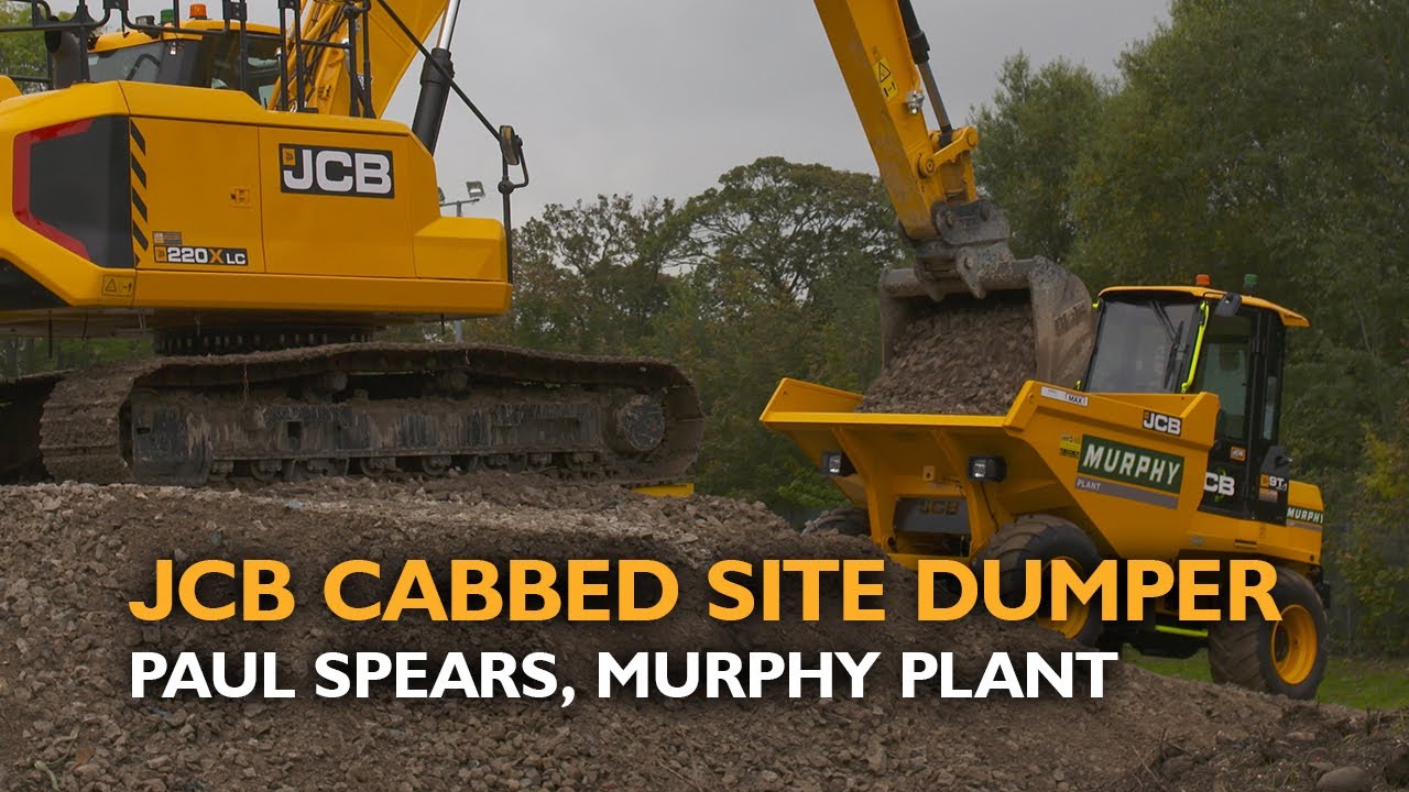 The Operator's Opinion - JCB Cabbed Site Dumpers, Murphy Plant - YouTube