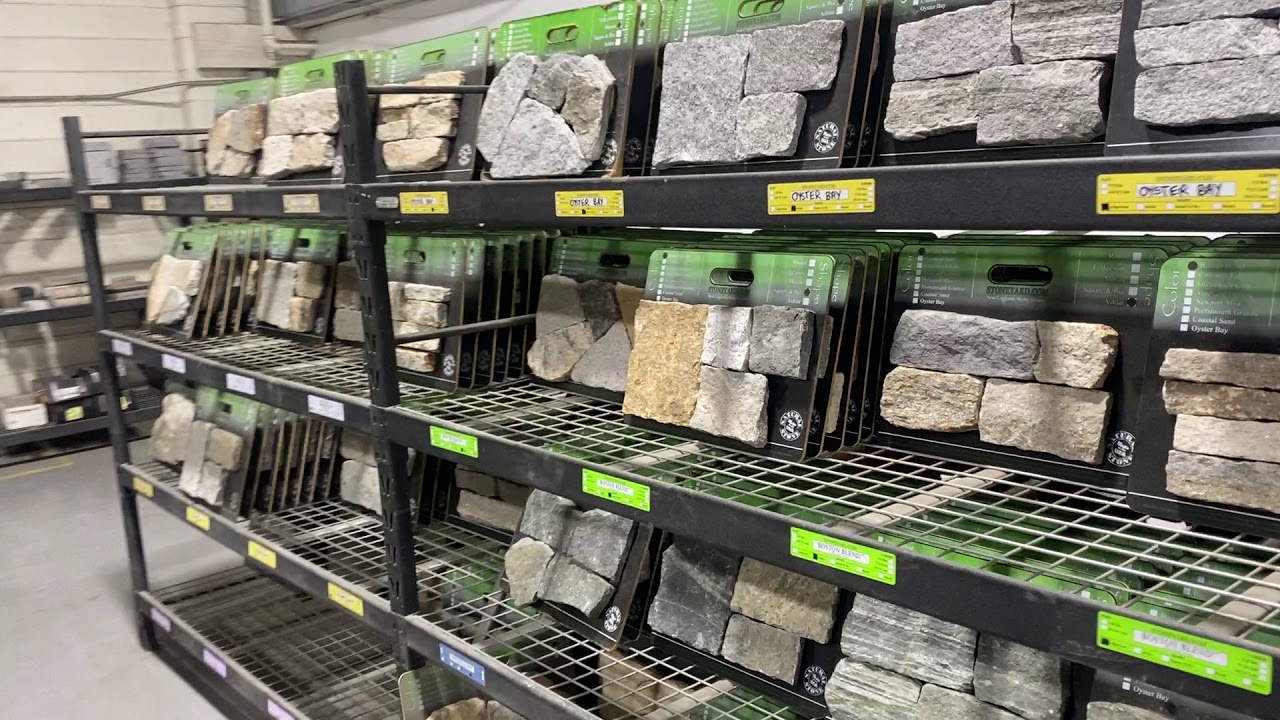 Stoneyard Sample Board For Thin Veneer - YouTube