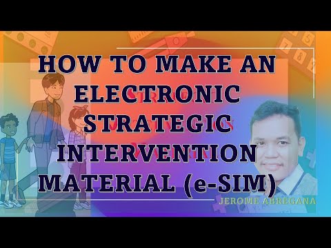 How to Make a Strategic Intervention Material (SIM) II Sample ...