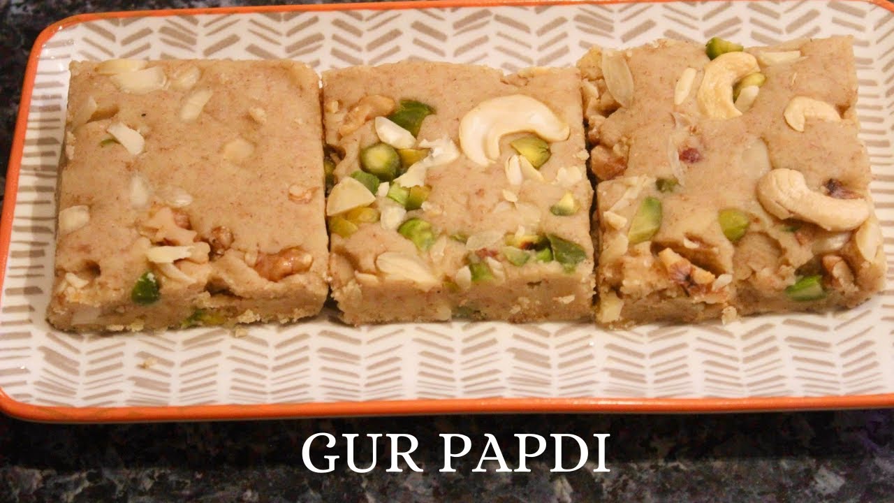 Gur Papdi recipe | Gol papdi | Sukhadi | Gor Papri | Neelo's kitchen ...