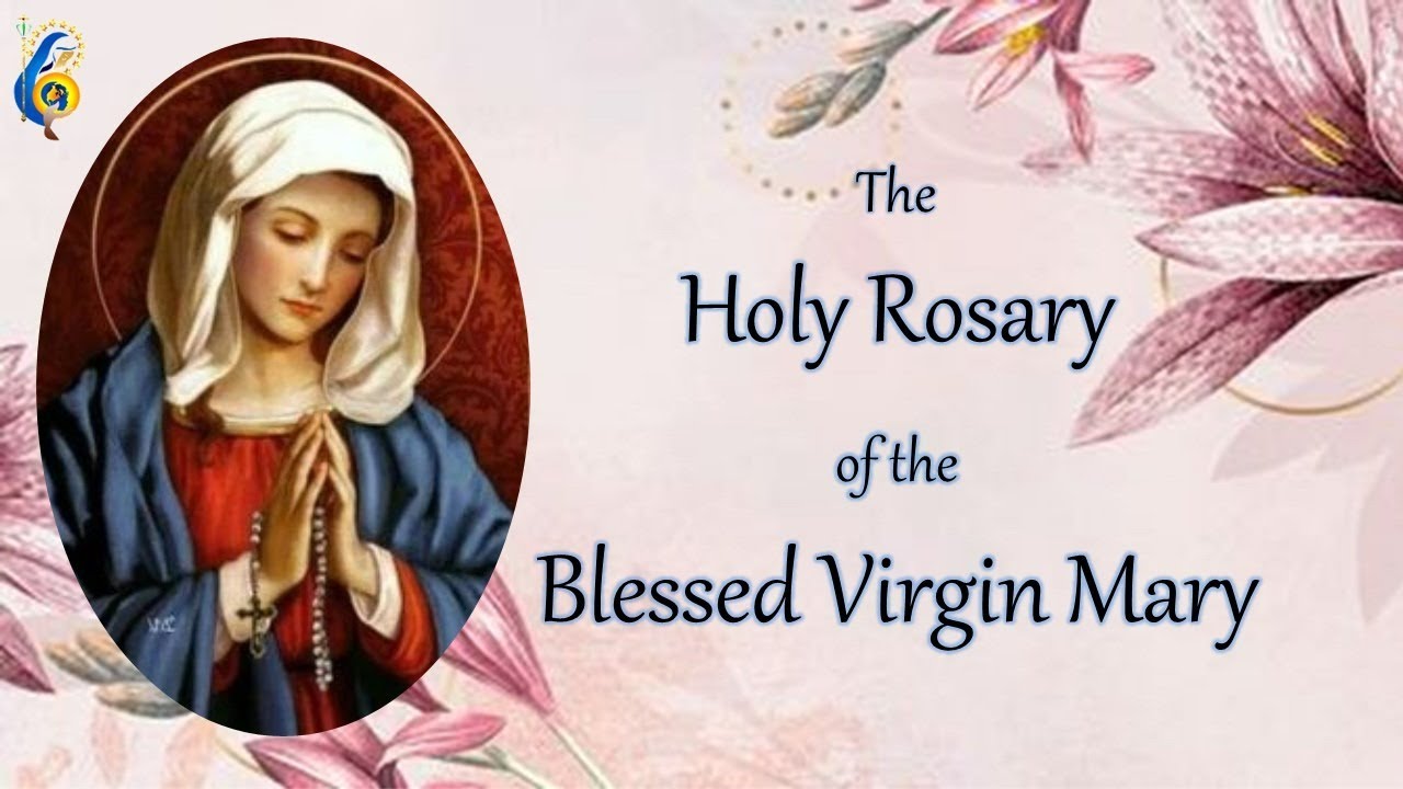 LIVE - THE HOLY ROSARY OF THE BLESSED VIRGIN MARY - Sorrowful Mystery ...