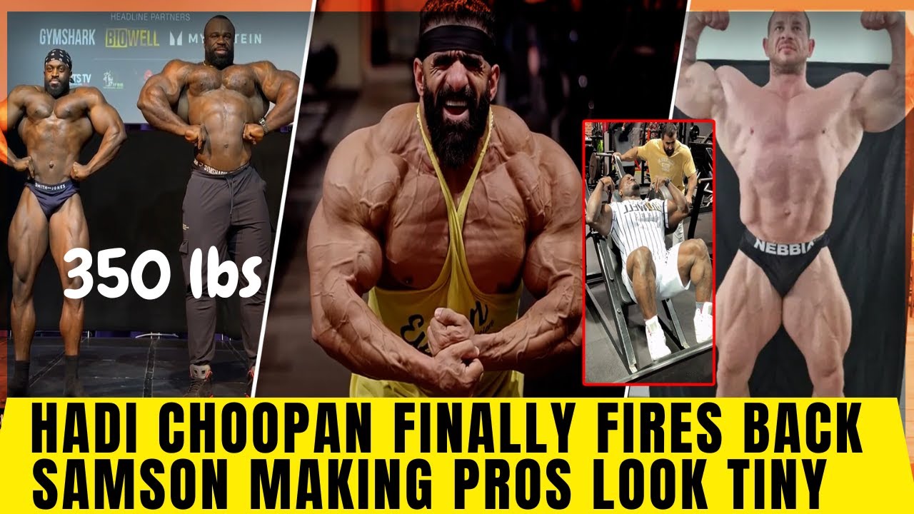 Hadi Choopan fires a scary update +Is Samson the most freaky man in ...