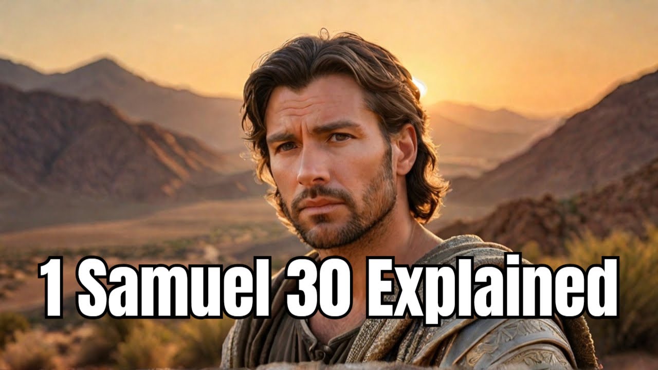 1 Samuel Chapter 30 Explained: Courage and Compassion in Action - YouTube