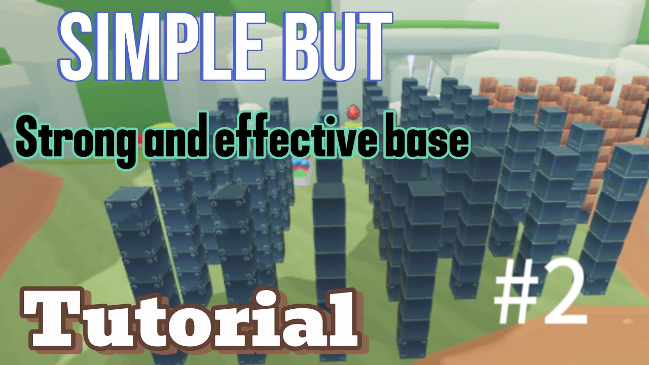 How to build a simple but Strong and Effective Base! |Blub Defense ...