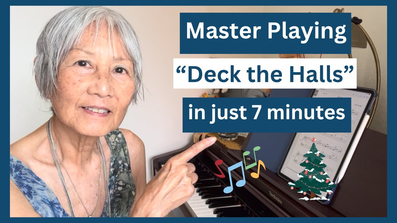 How to Play Deck the Halls 🧡 piano tutorial | Christmas music | piano lessons | piano courses ...