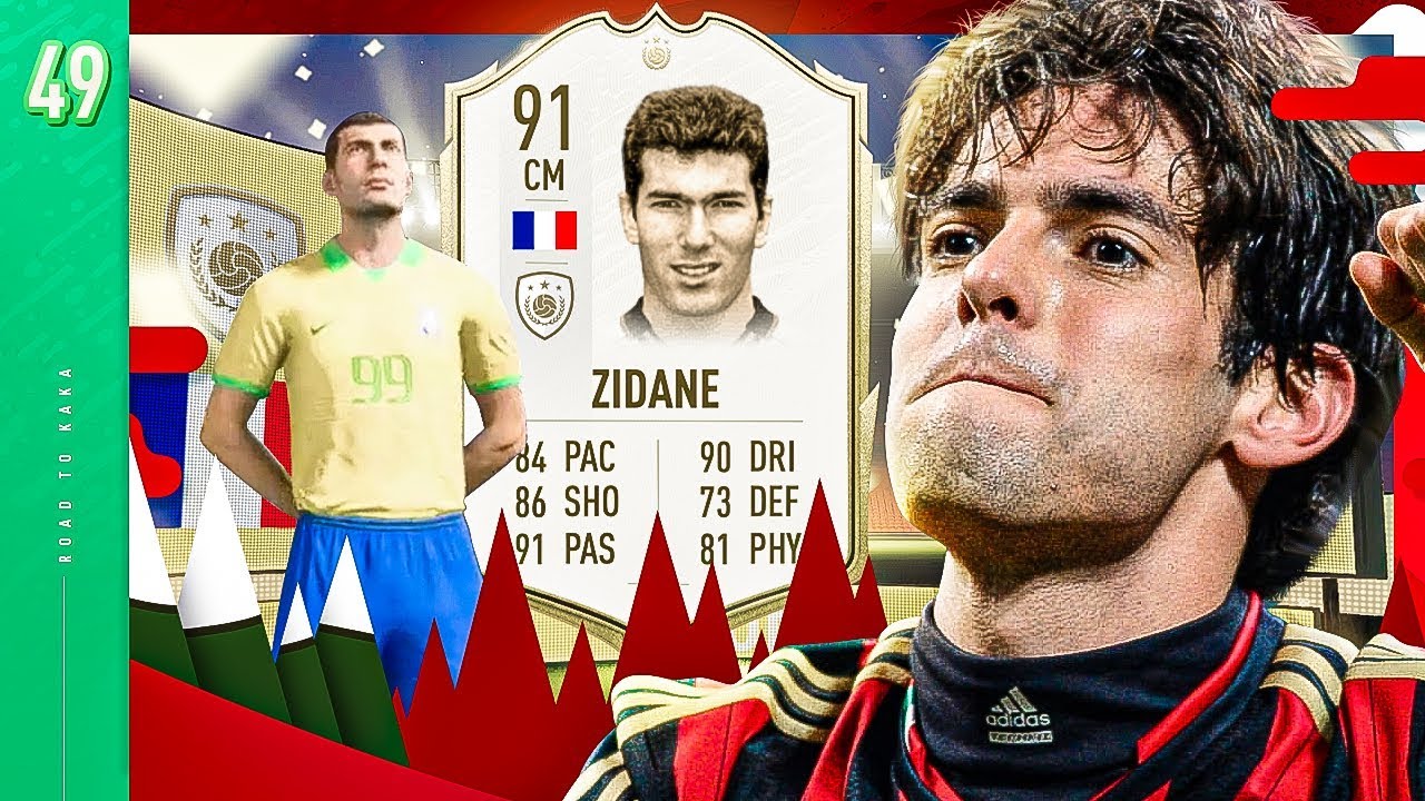 ICON ZIDANE IN A PACK!! OMG!!! - FIFA 20 KAKA ROAD TO GLORY #49 - YouTube