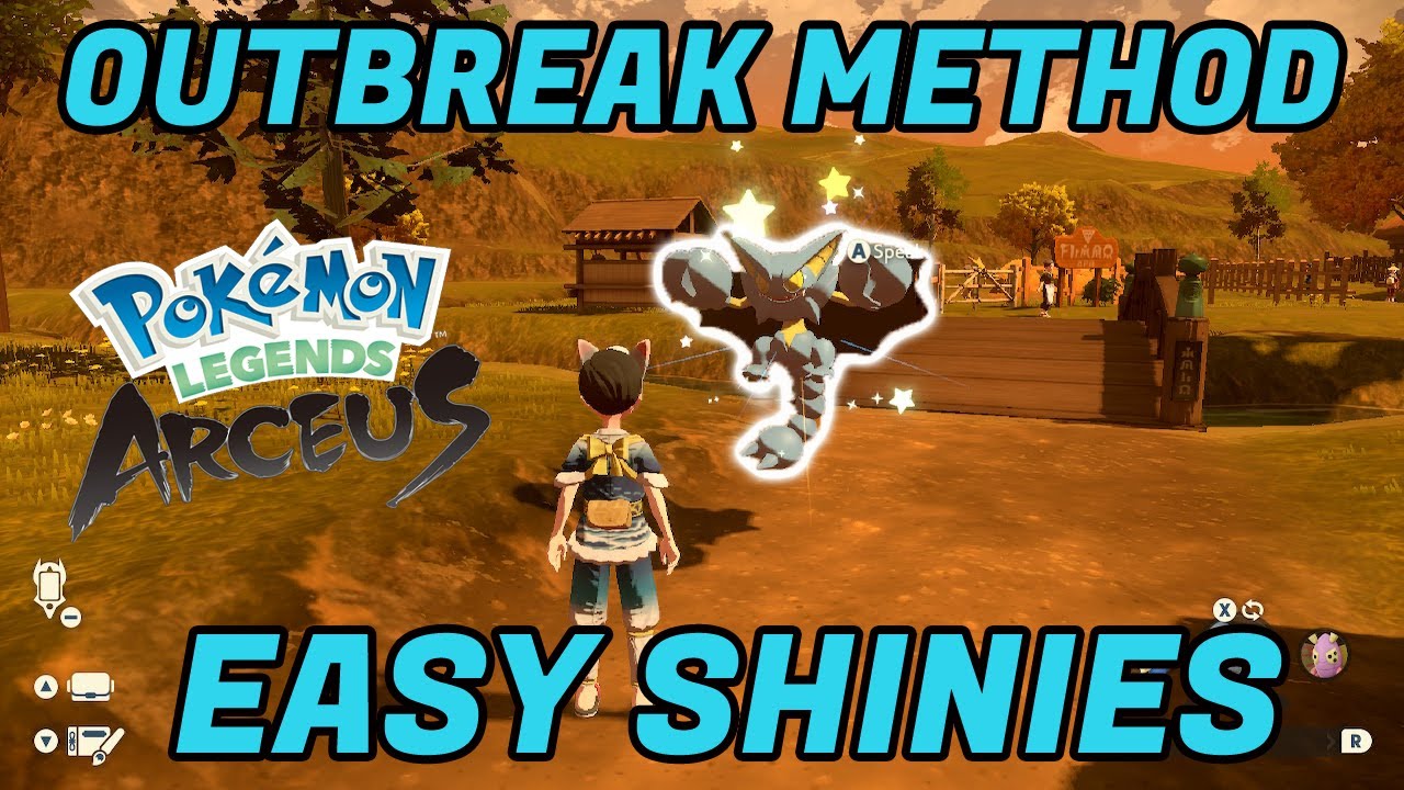 The ULTIMATE Outbreak Shiny Hunting Guide for Pokemon Legends: Arceus ...