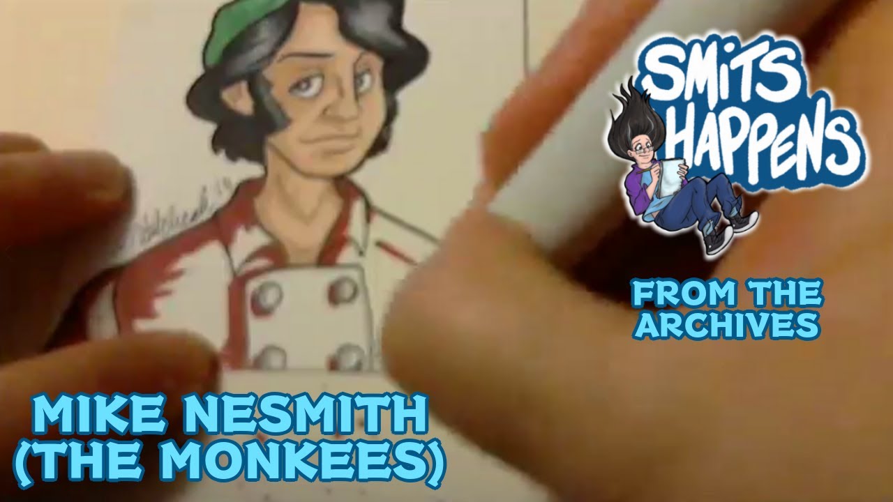 Fun with Sketching: Drawing Mike Nesmith - YouTube
