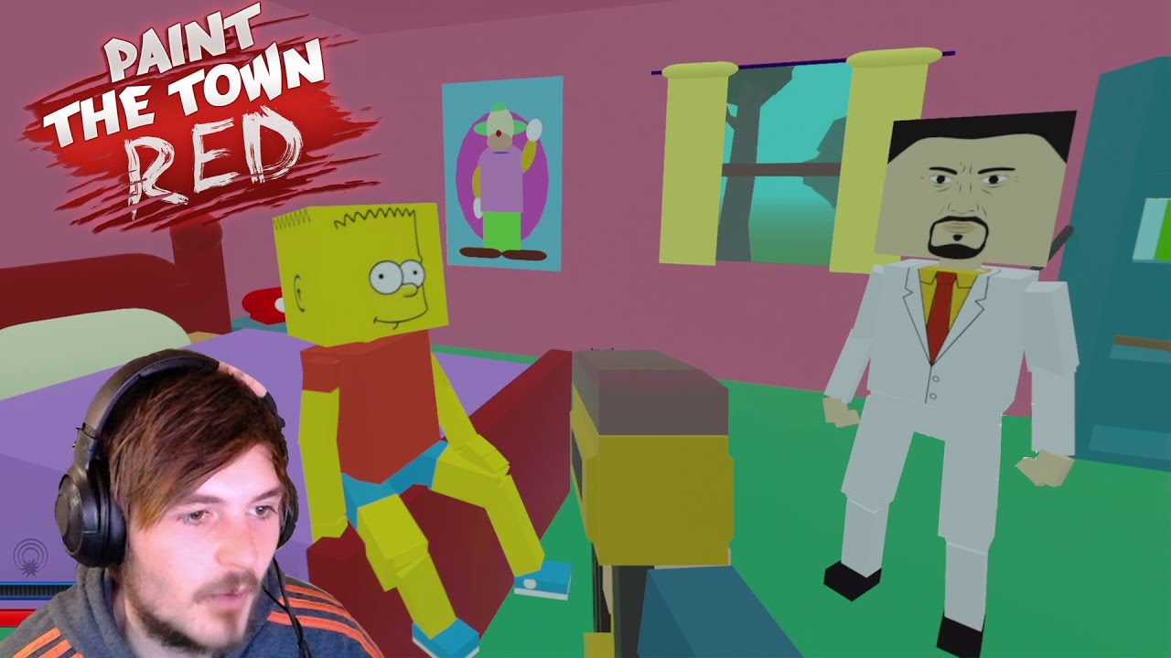 The Simpsons House - Paint the Town Red - YouTube