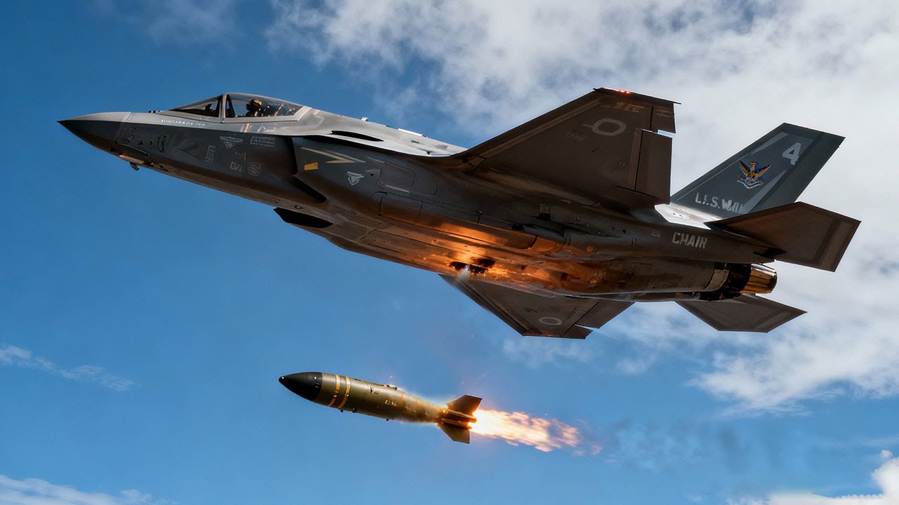 US Marines Tests New Powerful Weapons on to F-35B Lightning II Fighter ...