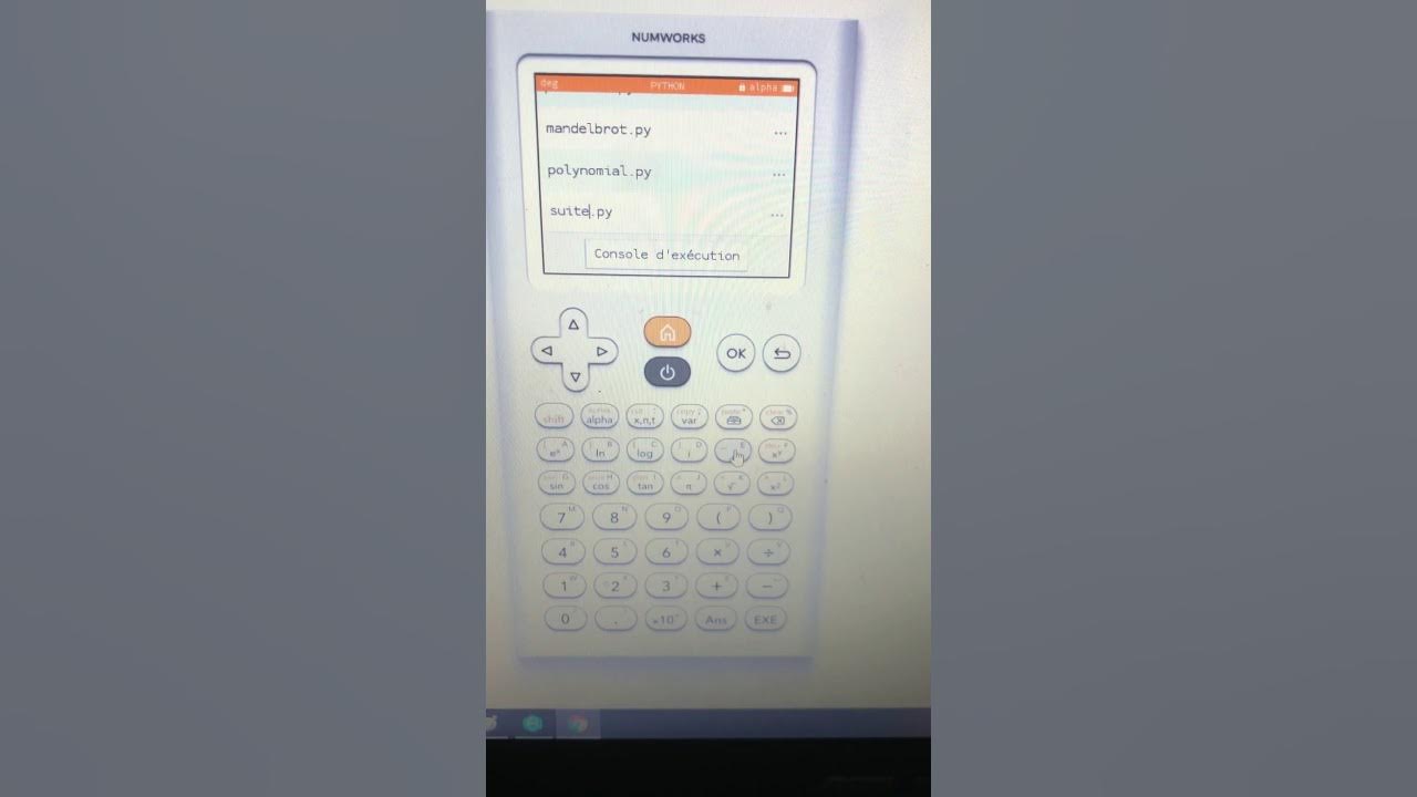 Tutoriel Python Numworks - YouTube