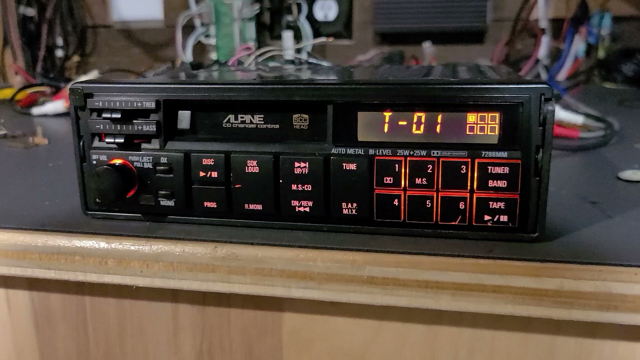Alpine 7288MM repair - YouTube