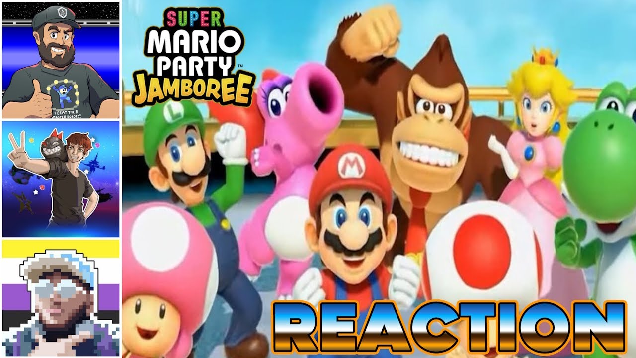 Super Mario Party Jamboree Reactions | ShellshockPrime - YouTube