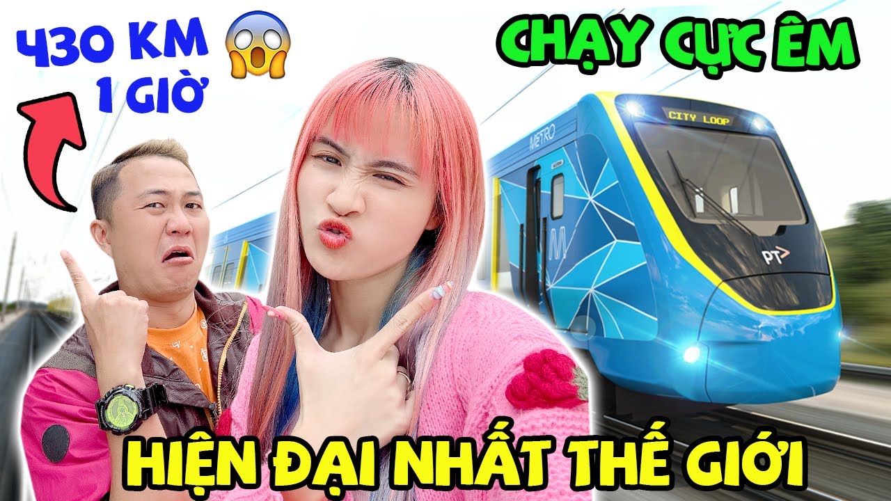 Trải Nghiệm Đi Xe Lửa Tại Thành Phố Melbourne - Vê Vê Channel - YouTube