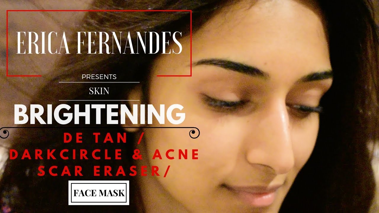 SKIN MASK FOR GLOWING SKIN | FACE MASK | ERICA FERNANDES - YouTube