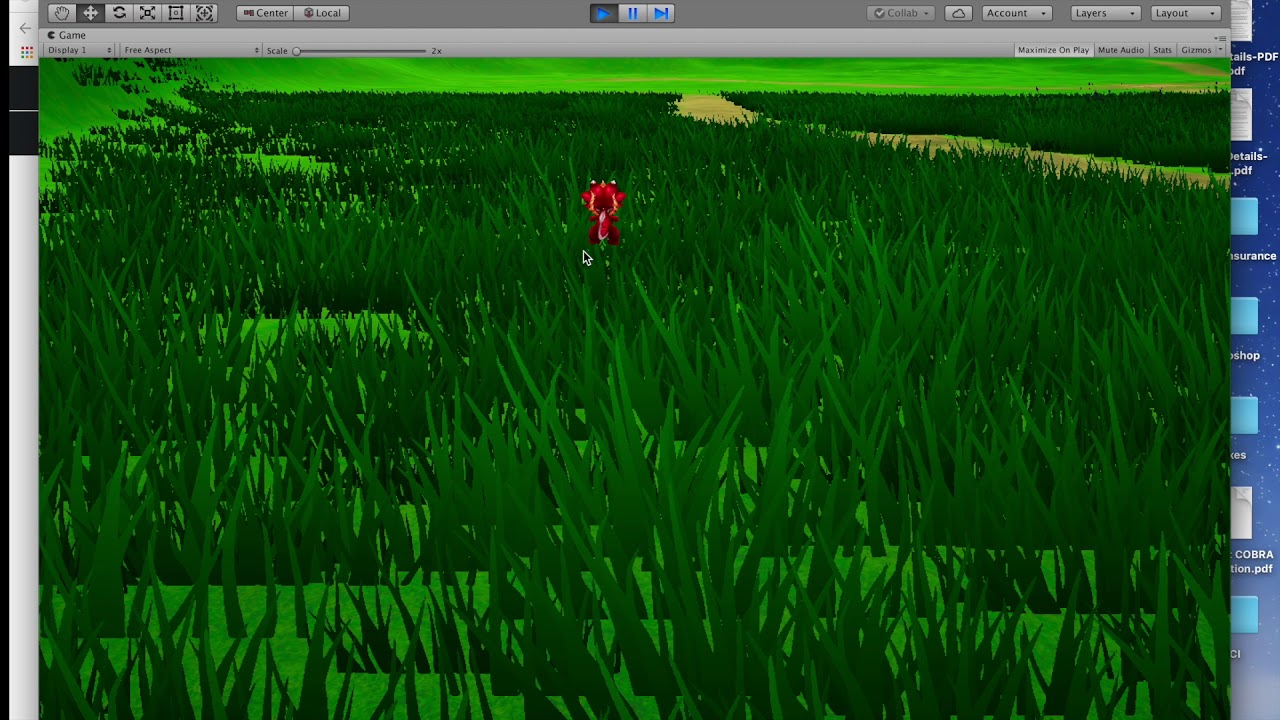 Part 1 - Character/Terrain Placement - Unity Game Development - YouTube
