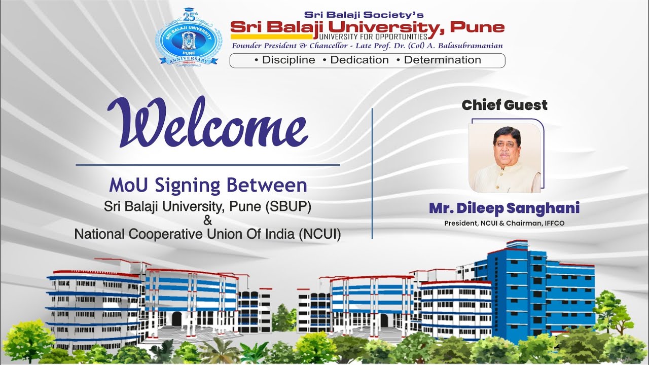 SBUP- National Cooperative Union Of India (NCUI) - MoU Signing - YouTube