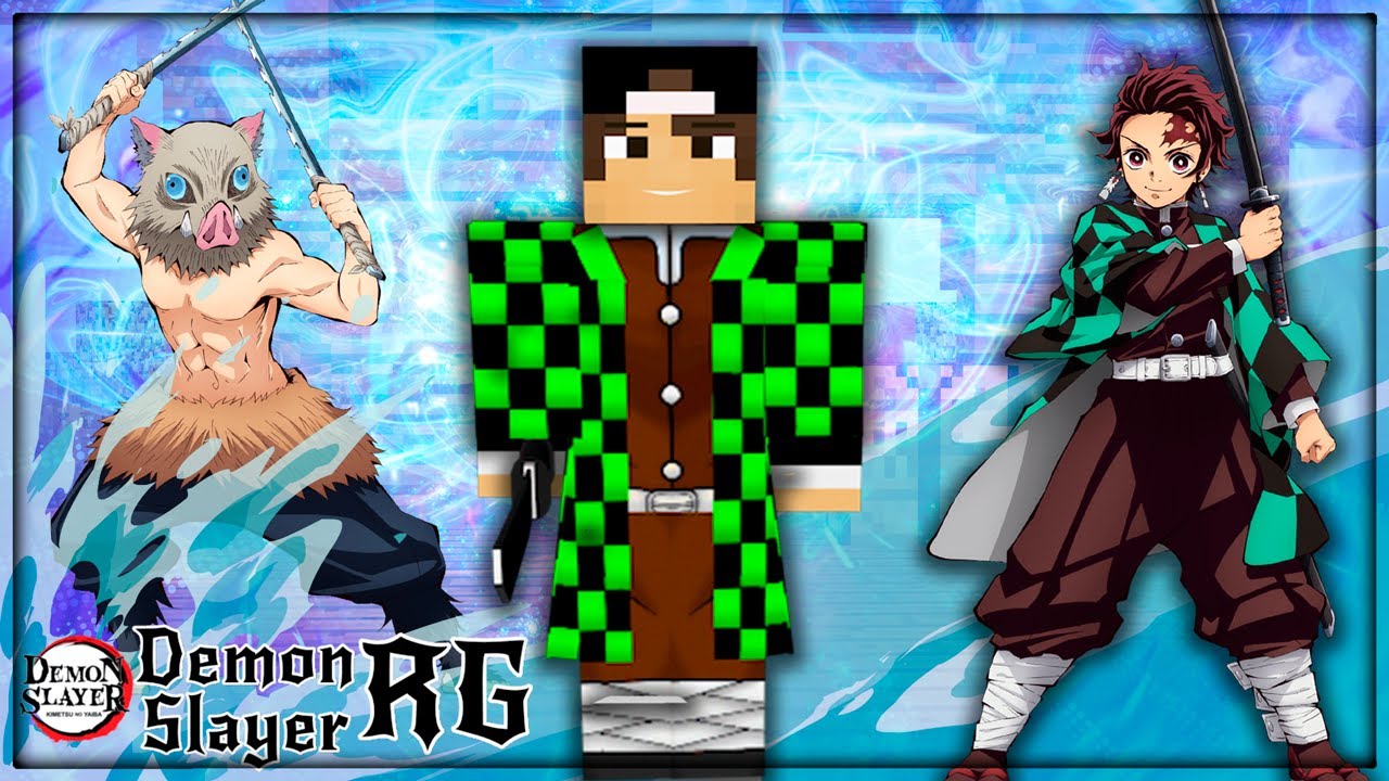 NOVA SÉRIE DE KIMETSU NO YAIBA "DEMON SLAYER" 𝗡𝗢 MINECRAFT POCKET ...