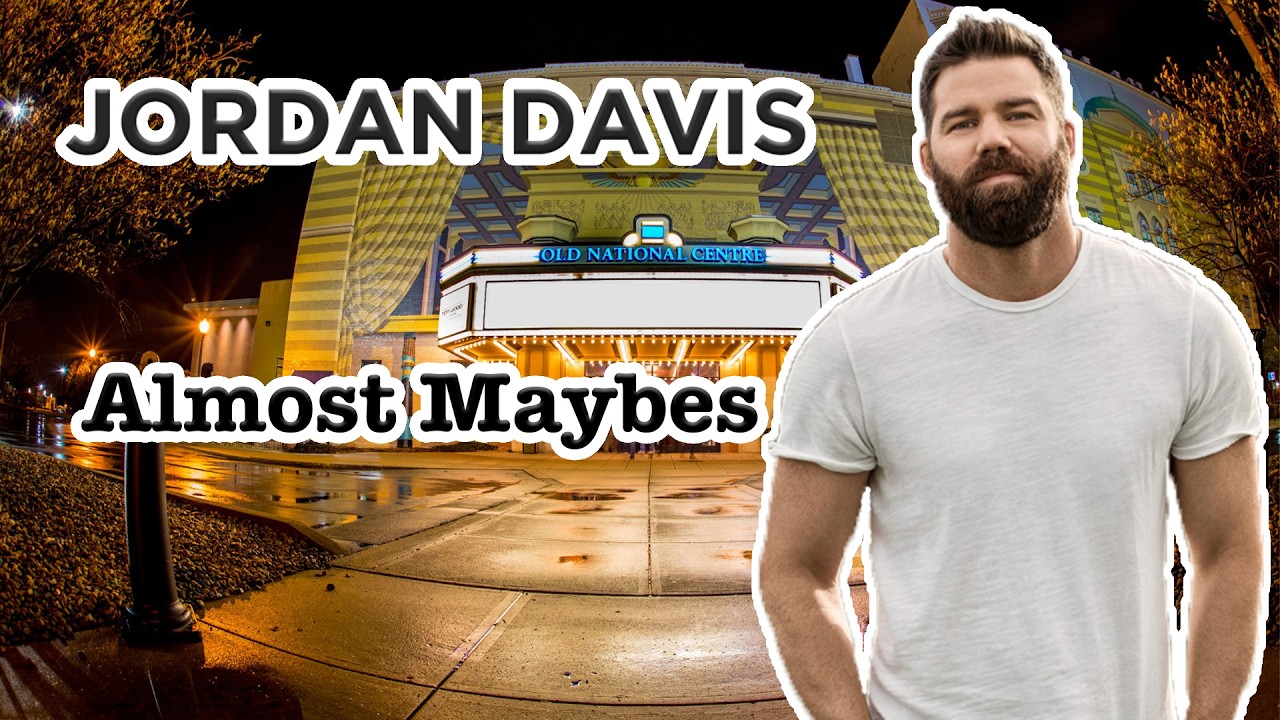 Jordan Davis - Almost Maybes LIVE - YouTube
