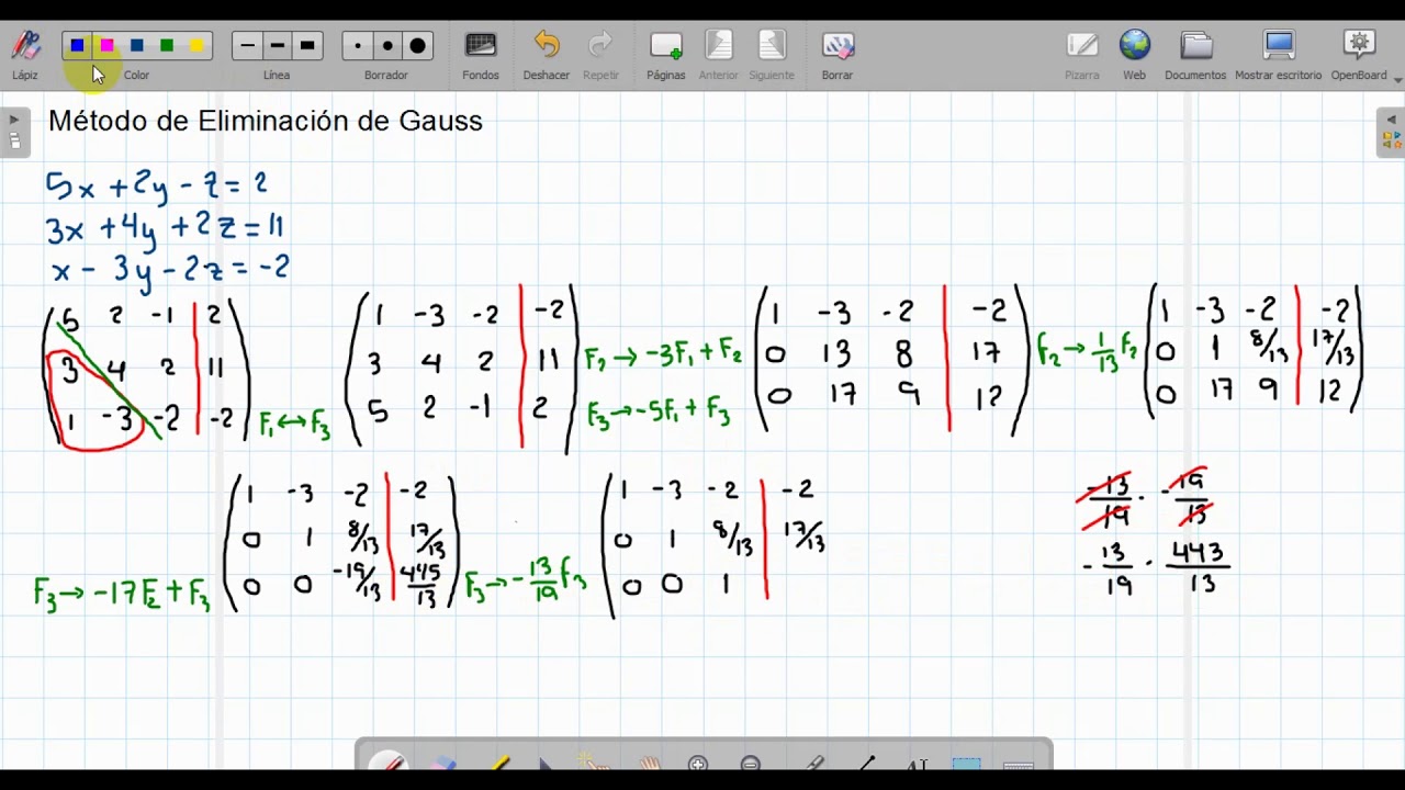 Método de Gauss Parte 2 - YouTube