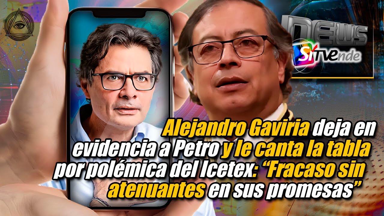 Alejandro Gaviria deja en evidencia a Petro y le canta la tabla por ...