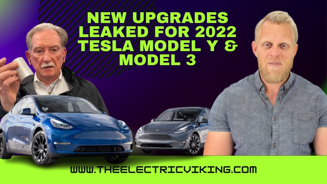 NEW upgrades LEAKED for 2022 Tesla Model Y & Model 3 - YouTube
