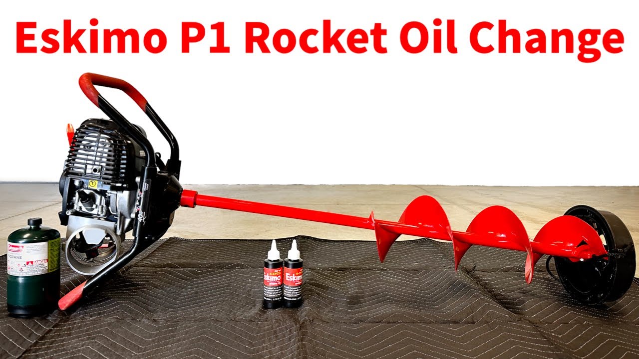 Eskimo P1 Rocket Oil Change (Simple & Easy) - YouTube