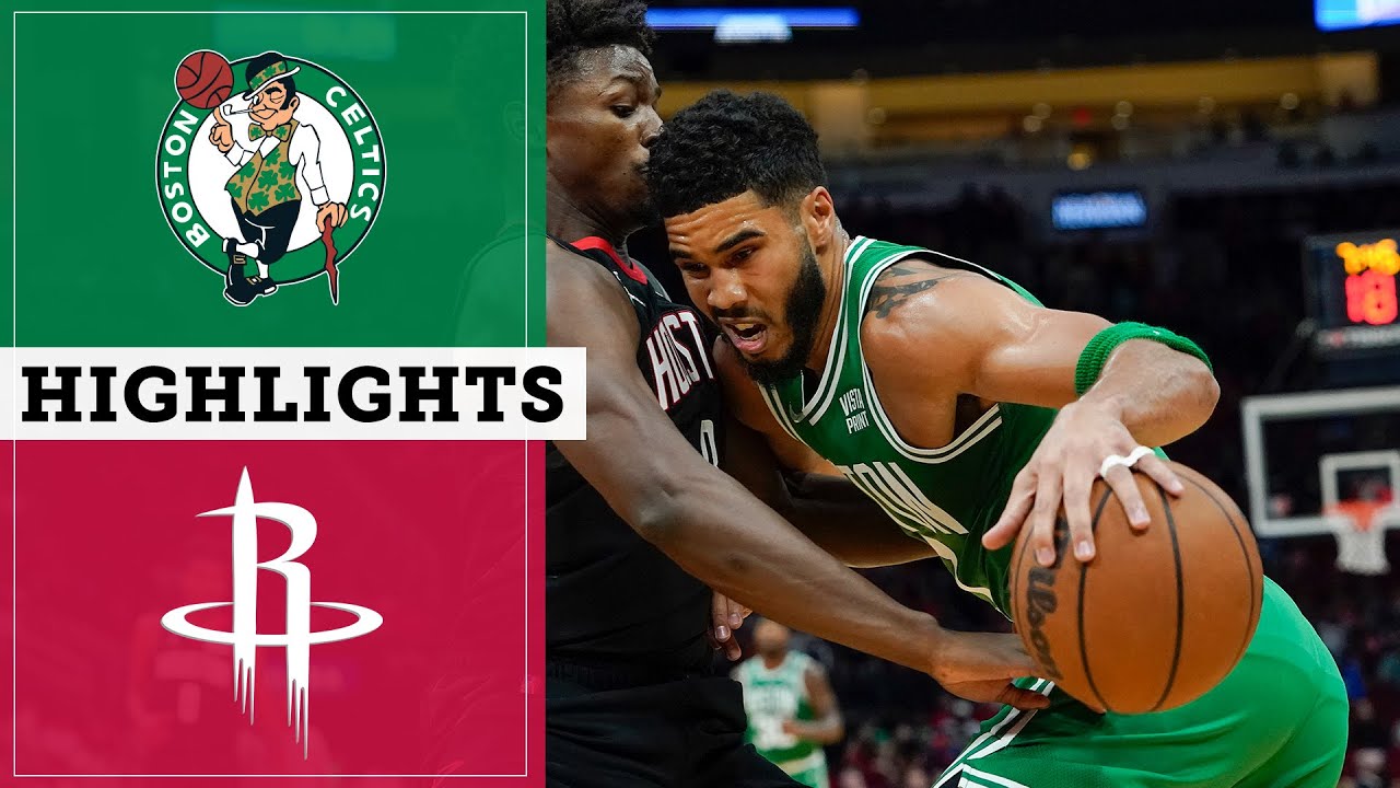 BOSTON CELTICS vs. HOUSTON ROCKETS | FULL GAME HIGHLIGHTS | Tatum ...