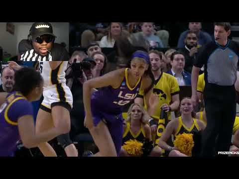 JuJuReacts To #3 LSU vs #1 Iowa | Full Game Highlights | March Madness ...