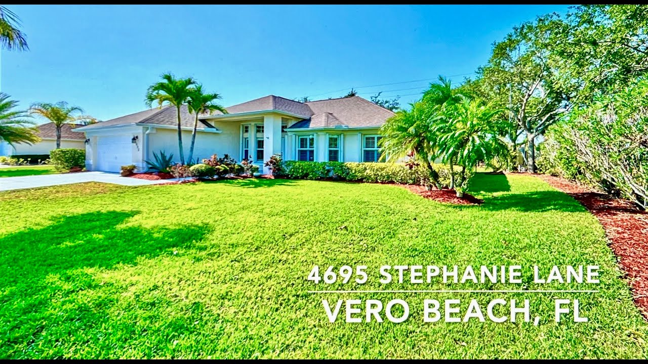 4695 Stephanie Ln Vero Beach Fl - YouTube