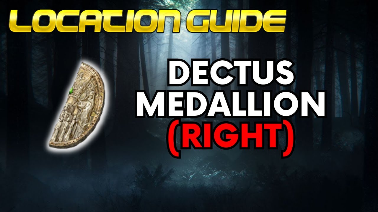 ELDEN RING: WHERE TO FIND THE DECTUS MEDALLION (RIGHT) - YouTube