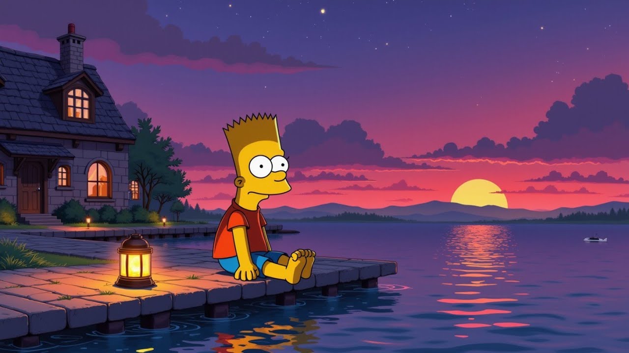 🧘 Peaceful Dockside with Bart 🎧 Chill Lofi Hip Hop Beats for Studying ...