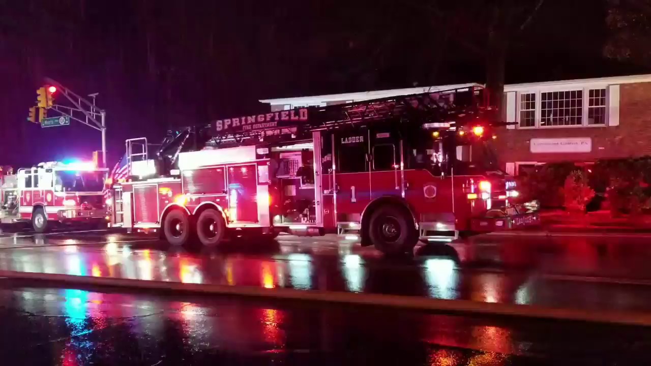Springfield,Nj FD 2nd Alarm Fire (493 Morris Ave Springfield ...