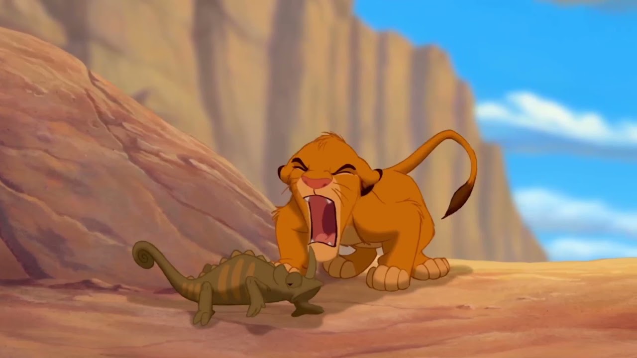 The Lion King Simba - Roar - YouTube