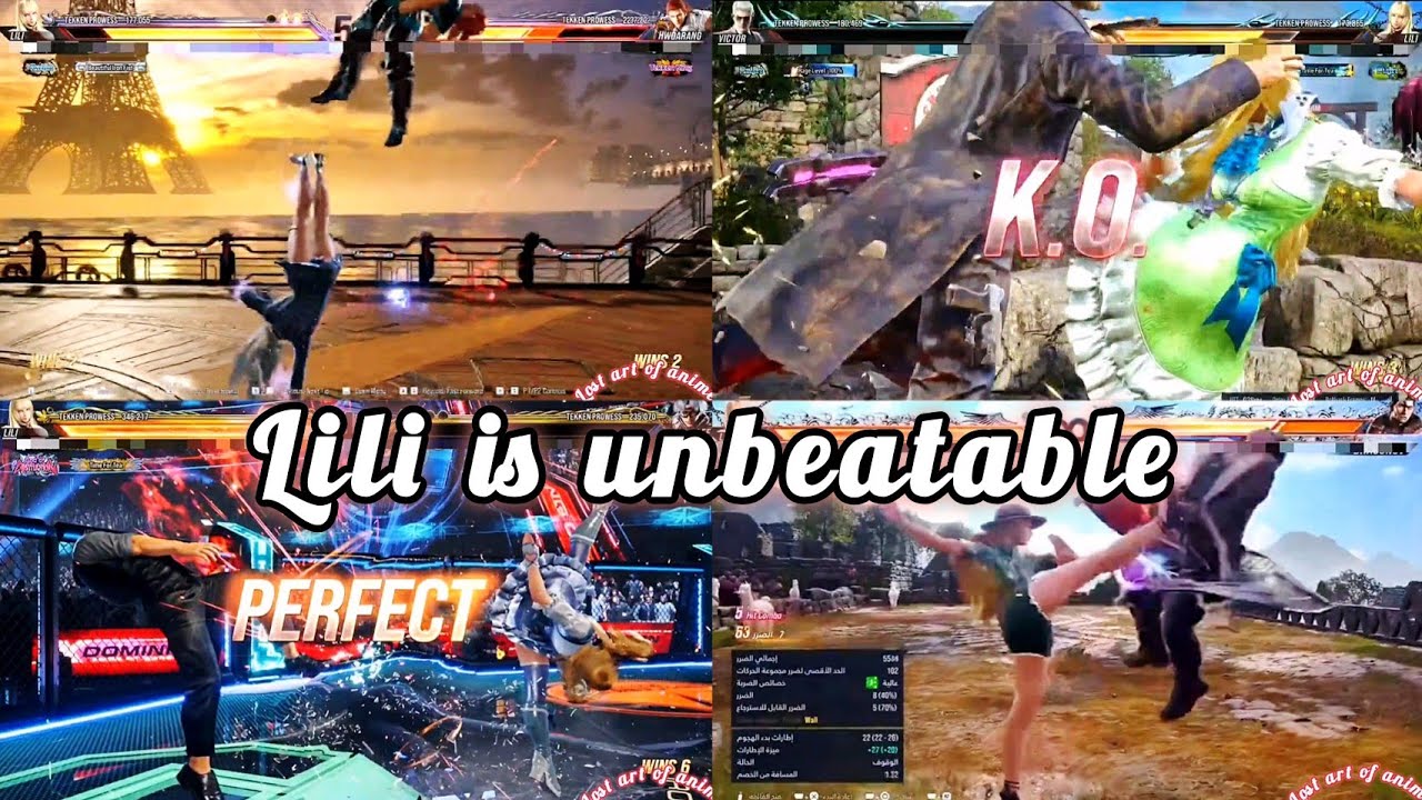 Lili combos for Lili mains Tekken 8 | Lili is unbeatable - YouTube