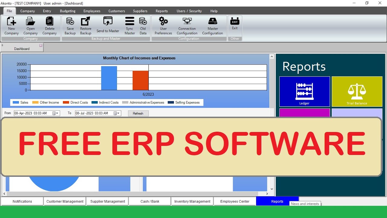 Complete Installation Akonto ERP Software | Complete ERP Software To ...