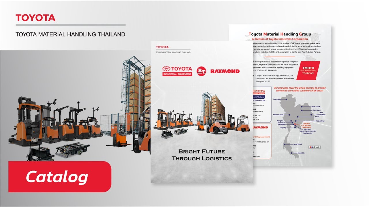 TOYOTA, BT, Raymond Catalog - YouTube